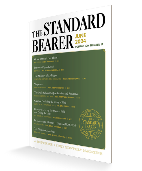 Standard Bearer FREE Sample Issue – Reformed Free Publishing Association